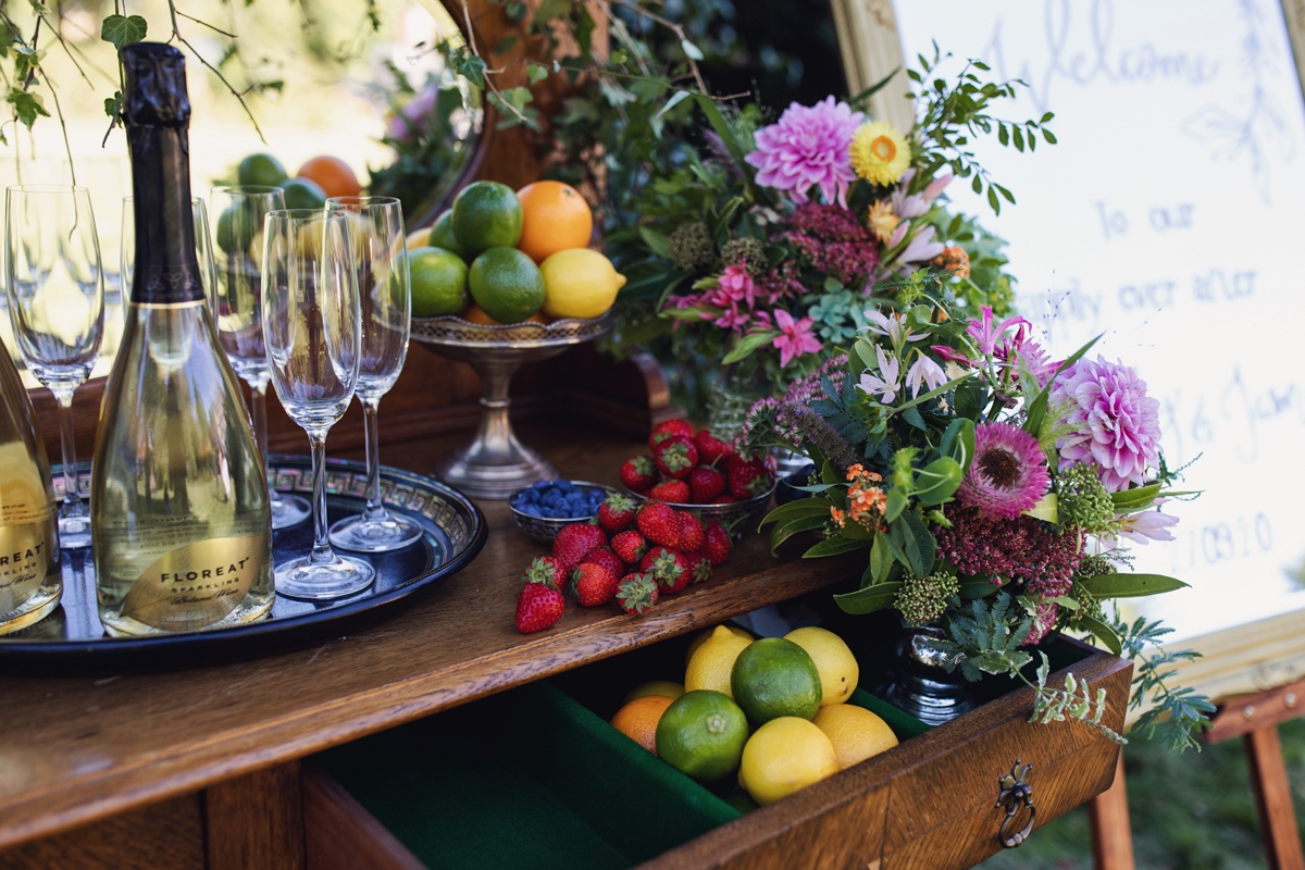 Trevella Manor - Outdoor Wedding Style - Brookside Flower Farm