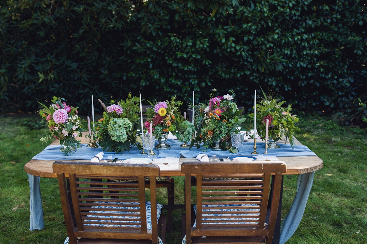Trevella Manor - Outdoor Wedding Style - Brookside Flower Farm