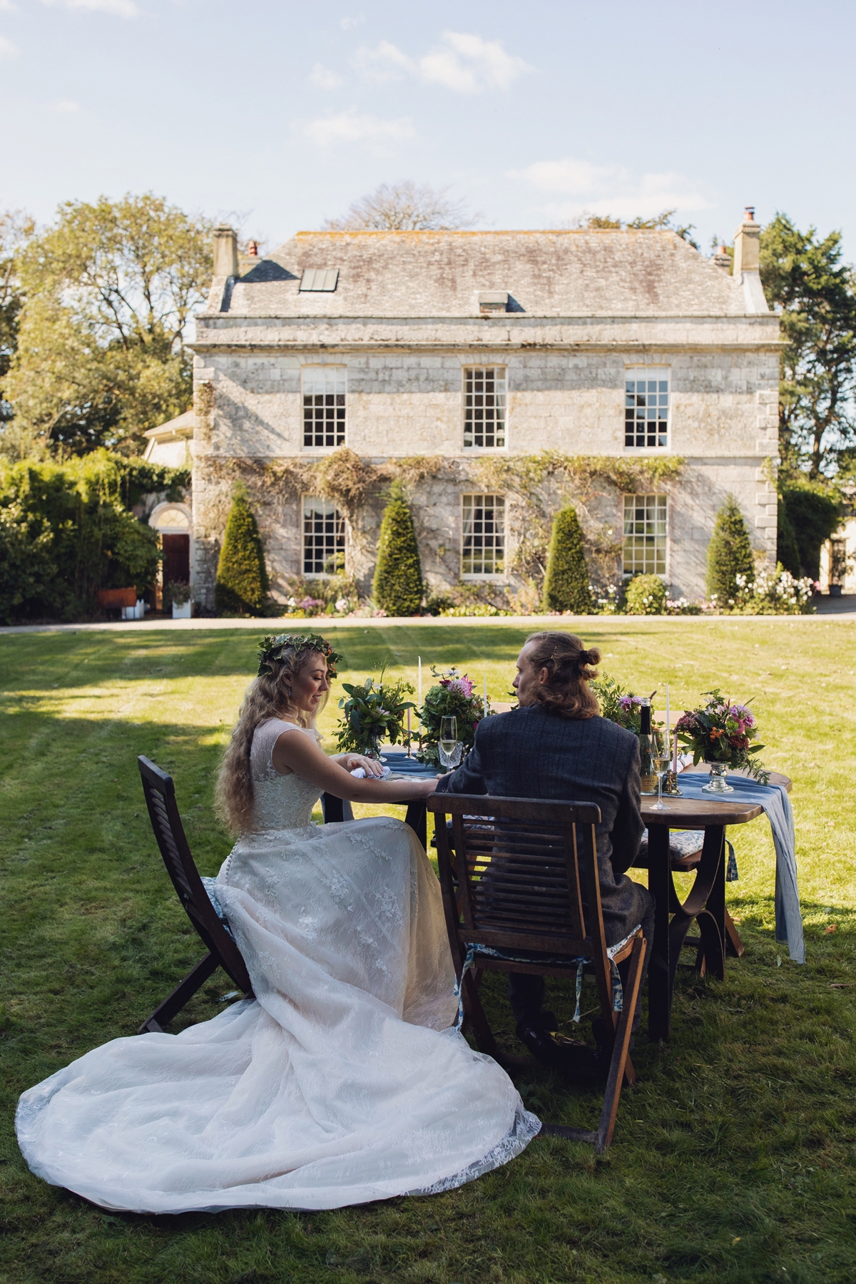 Trevella Manor - Outdoor Wedding Style - Brookside Flower Farm